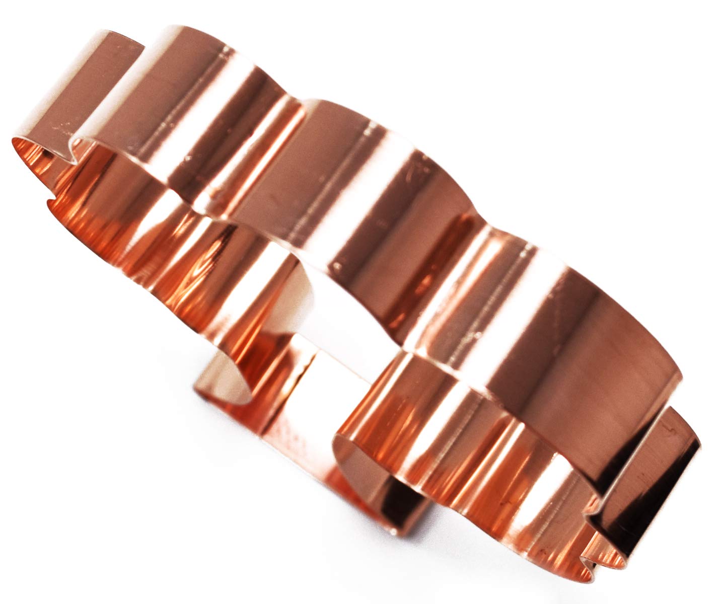 Large Oak Tree Simple 5 Inch Copper Cookie Cutter