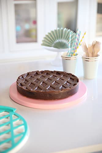 La Botica Makers, Lattice Pie Top Cutter, Decorative Diamond Shape 11.41 Inches, Easy Pies, DIY, Bakery Tools