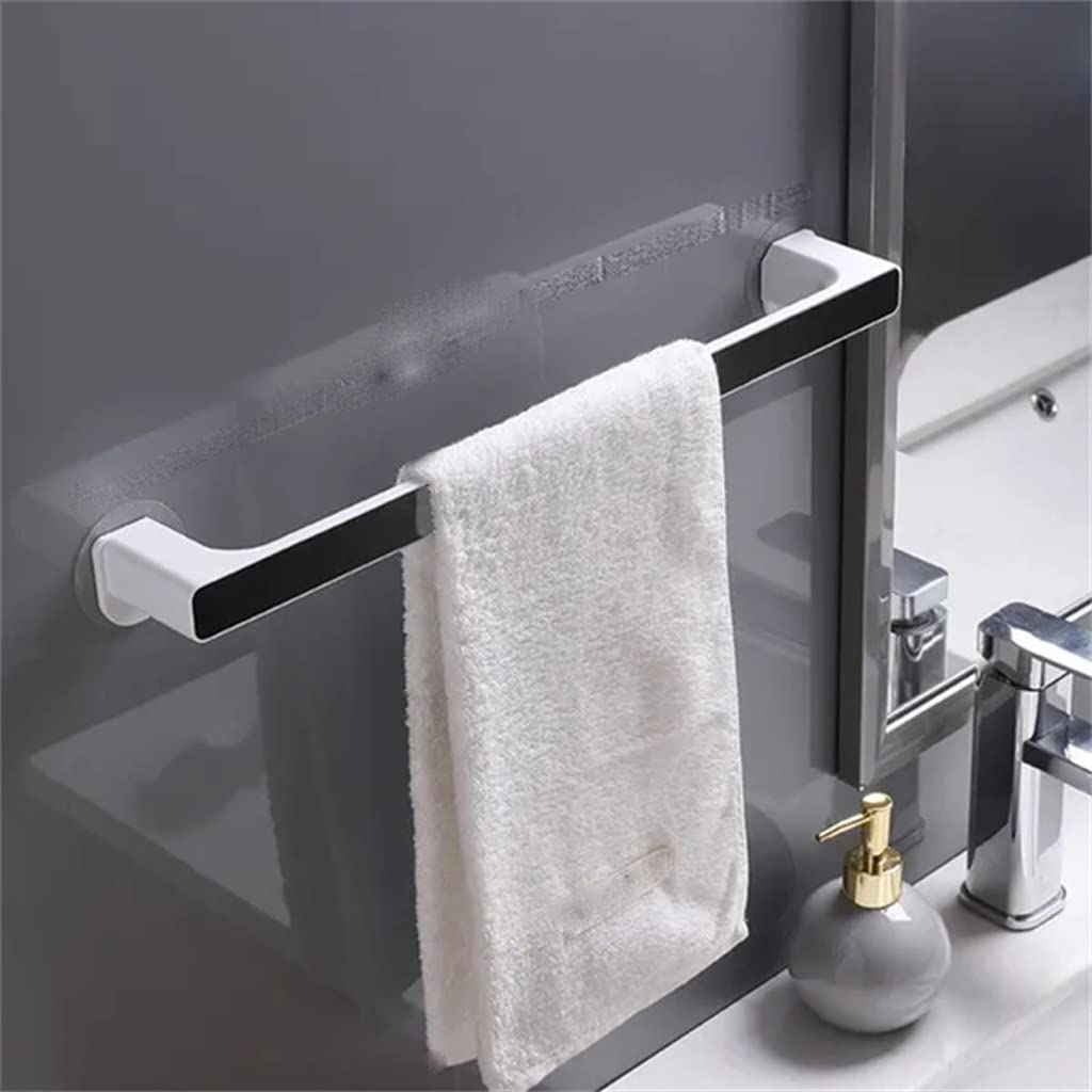 yghlh Self Adhesive Multi Purpose Towel Holder Bath Towel Rack Shelf Towel Bar Kitchen Accessories (Color : D, Size : 46.3 * 6.5 * 2.8cm)