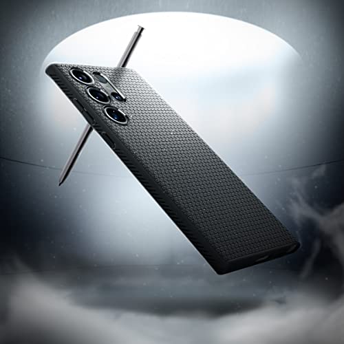 Spigen Liquid Air Designed for Galaxy S23 Ultra Case (2023) - Matte Black