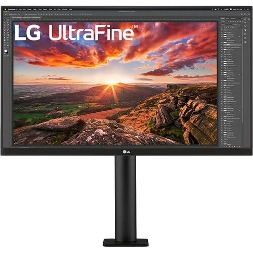 LG 27BN88U-B 27" 4K (3840x2160) 5ms LCD G-Sync Monitor, Black (Renewed)