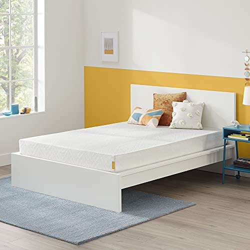 Simmons - Gel Memory Foam Mattress - 7 Inch, Full Size, Firm Feel, Motion Isolating, Moisture Wicking Cover, CertiPur-US Certified, 100-Night Trial