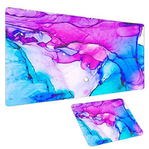 Marble Mouse Pad XXL Large Mouse Pad Gamer Computer Desk Mat Gaming Keyboard Big Mouse Pad Desk Mat PC Gamer Mousepads Mat-SS-2||300X700x2mm