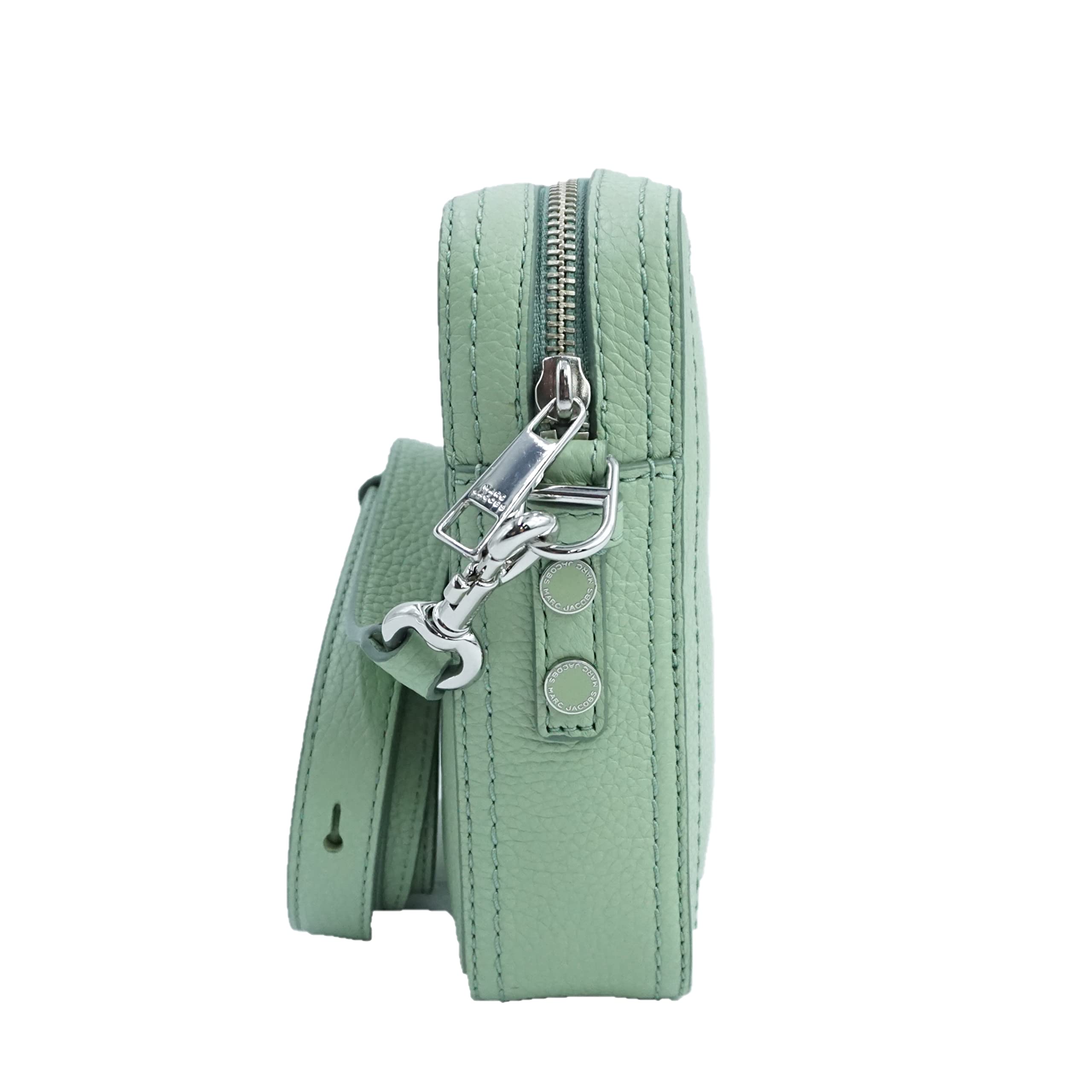 Marc Jacobs H131L01RE21-331 Mint Green With Gold Hardware Women's North South Leather Crossbody Bag