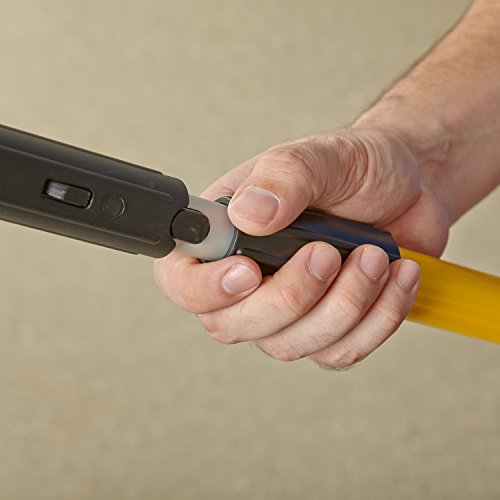 Rubbermaid Commercial Products HYGEN Quick-Connect Straight Extension/Extendable Handle/Stick, 20 - 40 inch, Yellow, Lightweight for Janitorial/Professional Microfiber Cleaning/Dusting