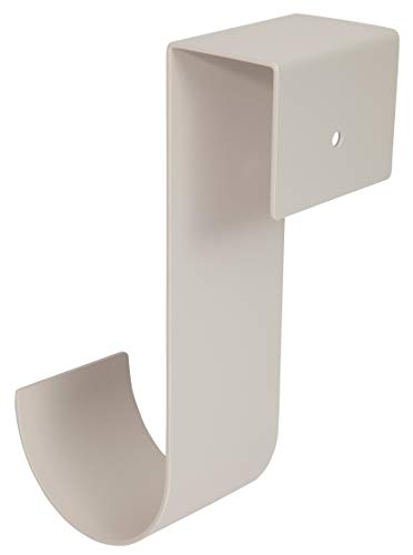 MIDE Products 13SET-T Hooks, Fits 1-1/4 Inch to 1-5/8 inch Fence or Railing, Tan/Beige