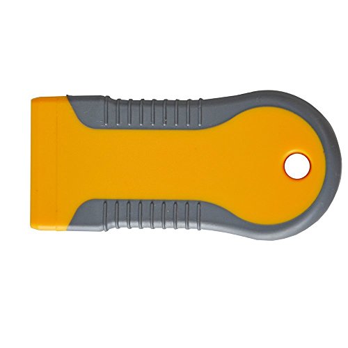 Pack of 8 Retractable Razor Blades Scrapers, 40pcs Replaceable Razor Blades for Decal Sticker Glue Removal