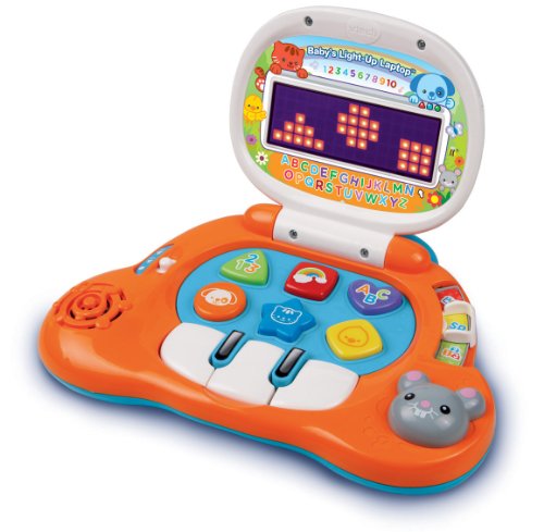 VTech Baby's Light-Up Laptop,Orange