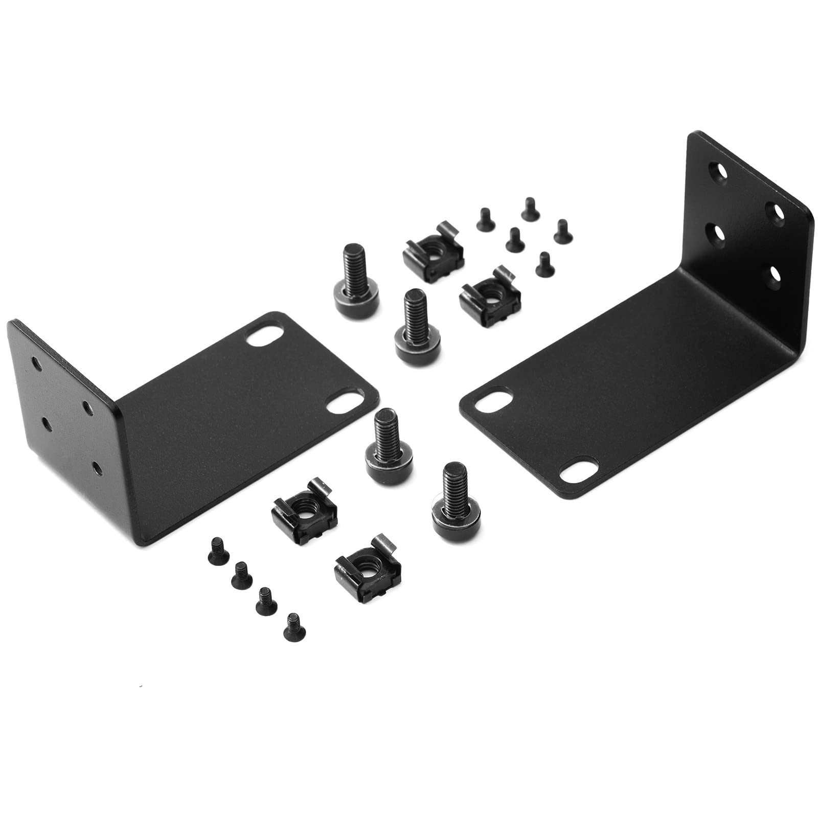 MokerLink Metal Rack Mount Ear for 13 inch Switches, Compatible for Netgear, D-Link, TRENDnet Series Switches