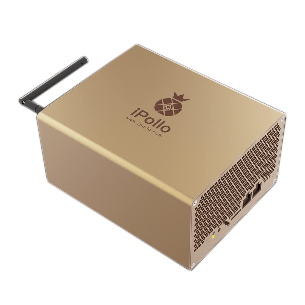 New iPollo V1 Mini Miner 300Mh/s 240W Memory 6GB ETHW、ETHF、ETC、QKC、CLO、POM Mining WiFi Version