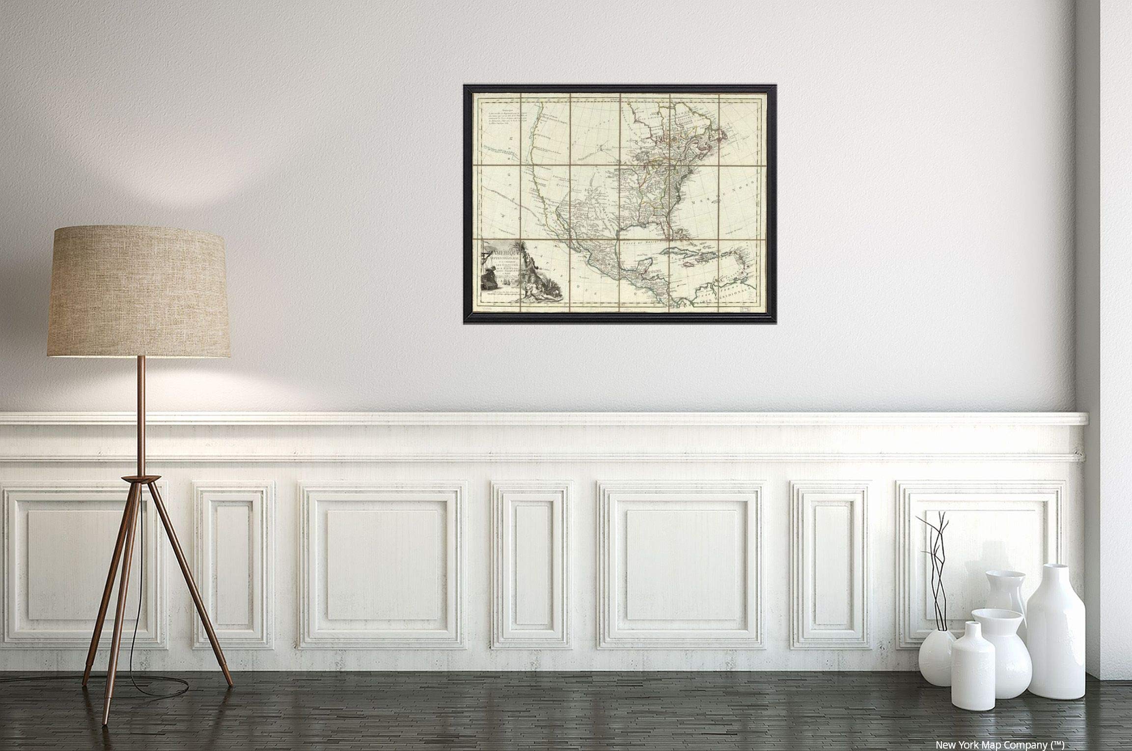 INFINITE PHOTOGRAPHS 1788 Map| North America| L'Amerique septentrionale, ou se remarquent les etats UNIS. M