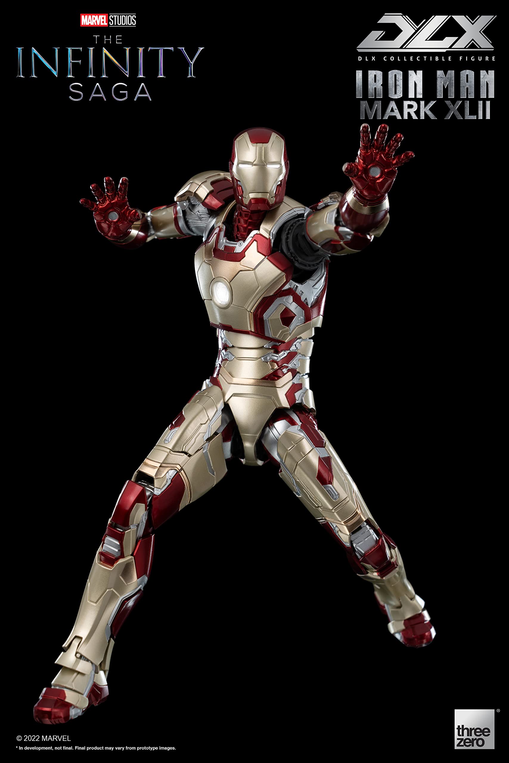 Marvel Infinity Saga: Iron Man Mark 42 1:12 Scale DLX Action Figure