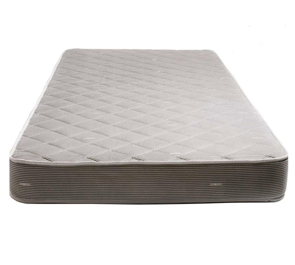 Mytee Products 5.5 Inch Mattress for RV Trailer & Camper 30"x78" - Luxury Foam with Pinstripe Design & Quilted Cover Both Sides - Breathable Trailer Bed Mattress for Truckers