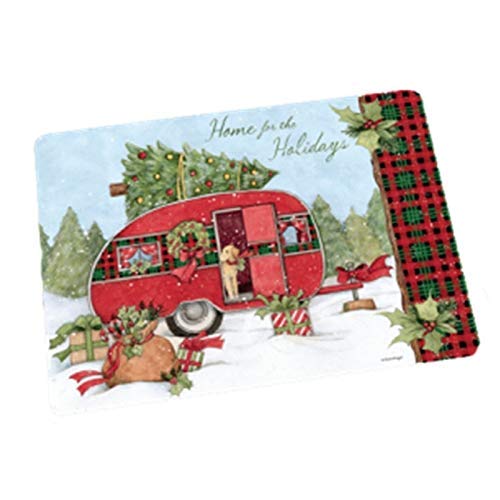 Lang Home for Christmas Cutting Board , large, Multi