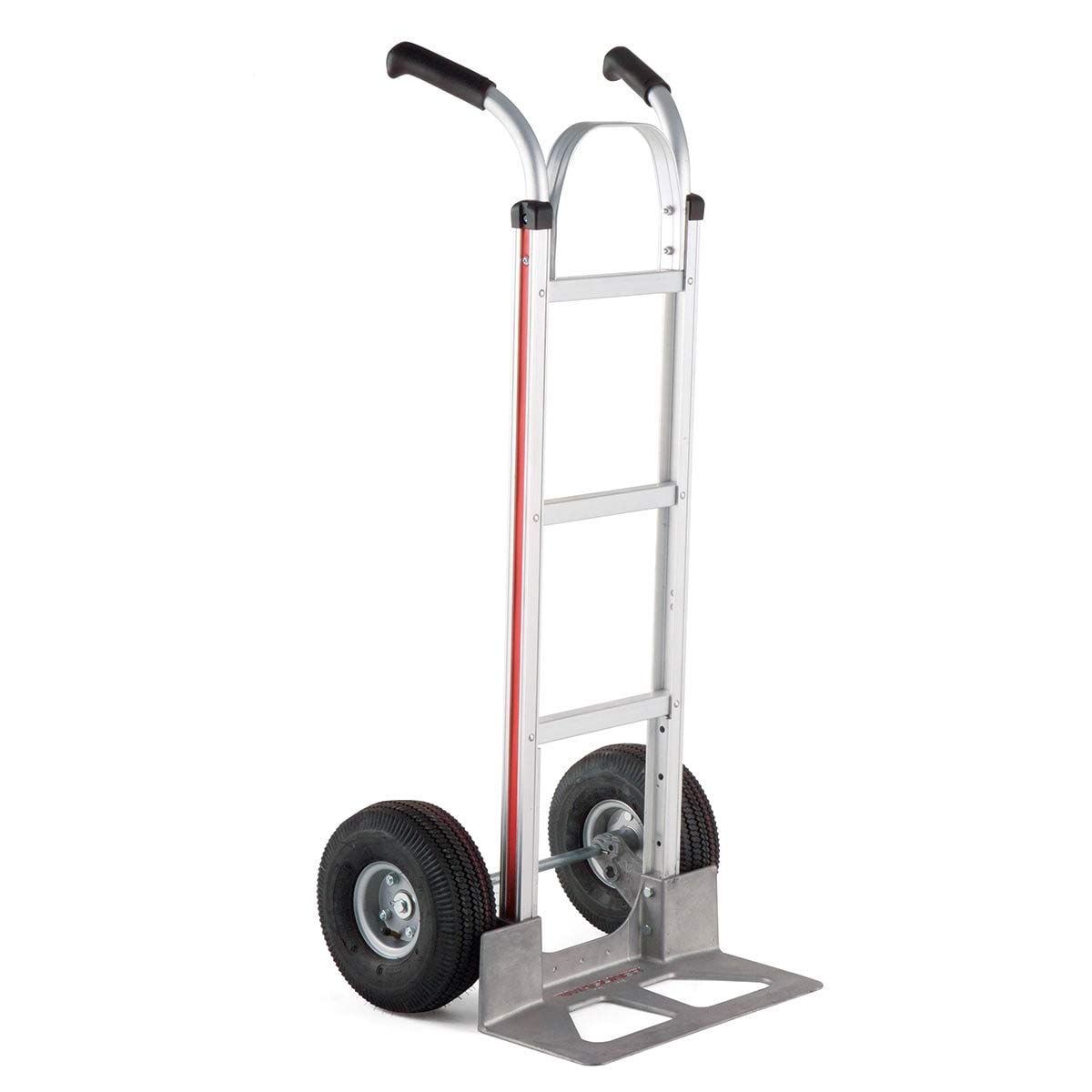 Magline HMK116UA4 Aluminum Hand Truck, Flared Double Pistol Grip Handle, Pneumatic Wheels, 500lbs Capacity & 86006 C5 Stair Climber Kit for Standard Hand Truck'
