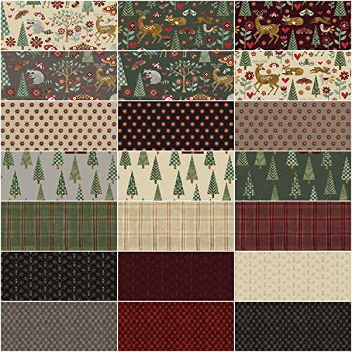 Riley Blake Designs Riley Blake for The Love of Nature 5'' Stacker 42Pcs, Multi