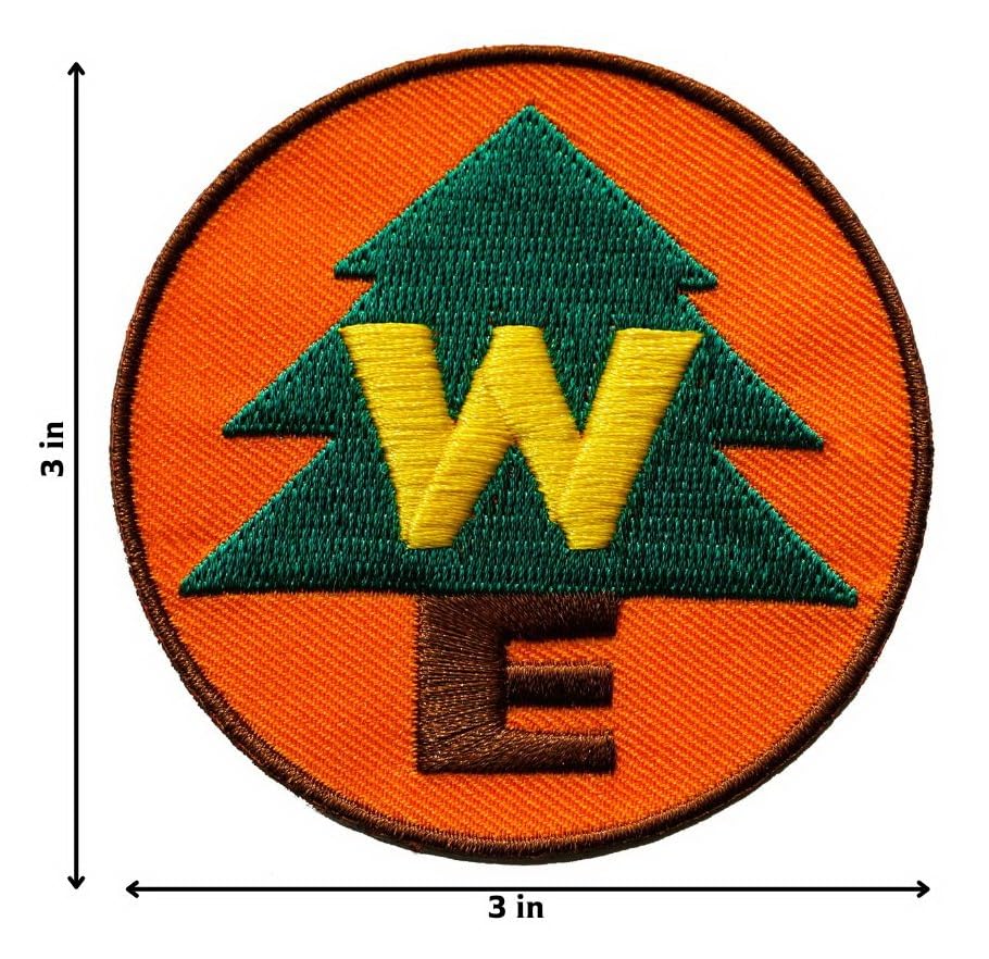 Wilderness Explorer Boy Scout Camping Backpack Embroidered Iron On Patch Badge Applique Adventure Nature Hiking Cartoon Jean Jacket