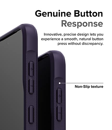 Ringke Onyx [Feels Good in The Hand] Compatible with Samsung Galaxy S23 Plus Case, Anti-Fingerprint Technology Prevents Oily Smudges Non-Slip Enhanced Grip Precise Cutouts for Camera - Deep Purple