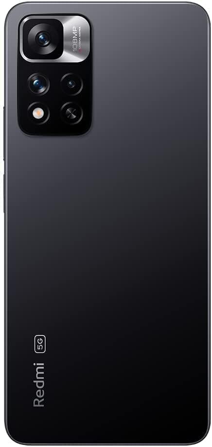 redmi Xiaomi Note 11 Pro+ Plus 5G + 4G 128GB + 6GB Unlocked 6.67" 108MP Night (Not Verizon Sprint Boost Cricket Metro At&T) + (w/Fast Car 51W Charger Bundle) (Graphite Gray)