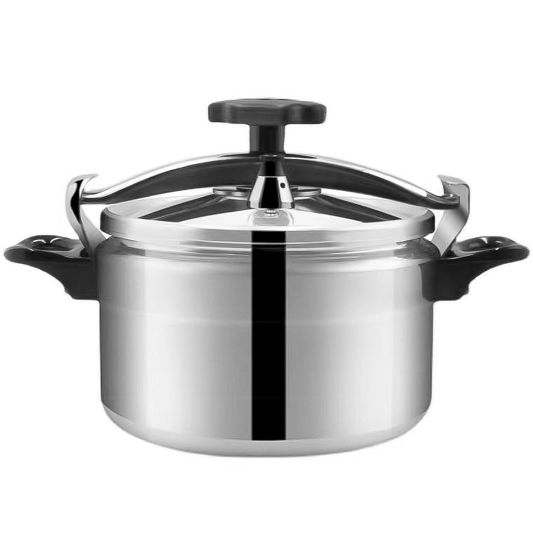 Pressure Cooker Aluminum Pressure Canner with Safely Valve 4L Large Capacity Canning Pot Induction Cookware with Anti-Scald HandlesPressure Cookers