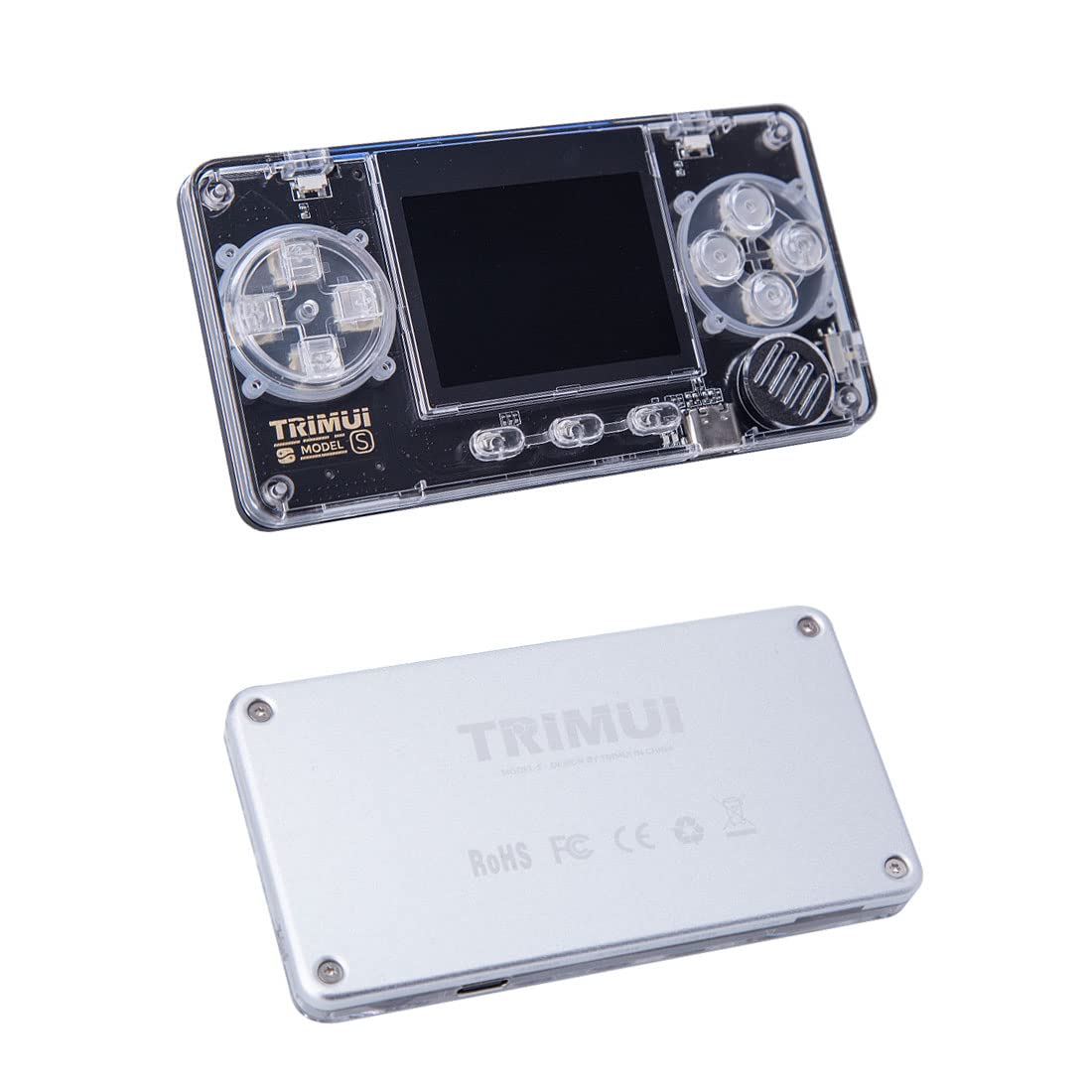 LETOY Powkiddy TRIMUI A66 Mini Handheld Game Console Built-in 15000 Games, 2-Inch Screen 32G Retro Arcade Gaming Console, ARM628 Processor, 600 mAh Battery, Support 10+ Emulators