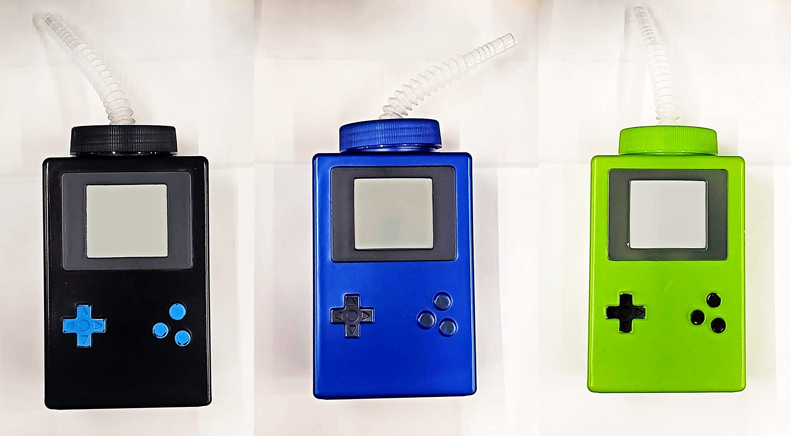 Level Up Your Drink Game with the Gameboy-Like Tumbler Set