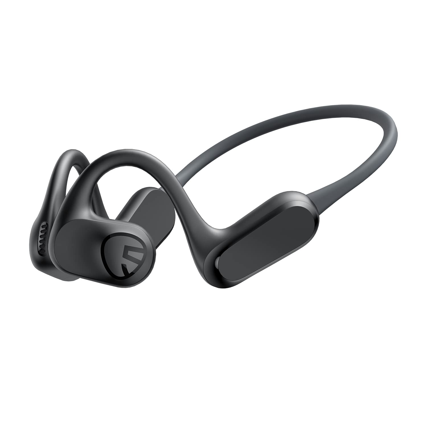 SoundPEATS Air Conduction Headphones, RunFree Lite Open-Ear Sports Bluetooth V5.3 Headphones with Bass Boost and 17 Hours, Sweatproof Ultralight Headset for Running, Workouts, USB-C