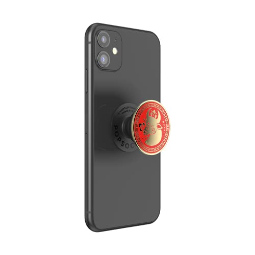 PopSockets Phone Grip with Expanding Kickstand, PopSockets for Phone - Enamel Year of the Ox