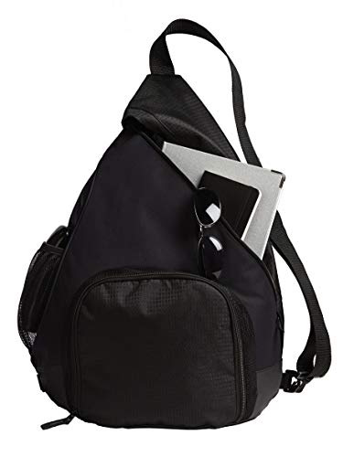 Personalized Custom Crossbody Sling Backpack for Women & Men, 5 or 10 Pack - Add Your Embroidered Logo