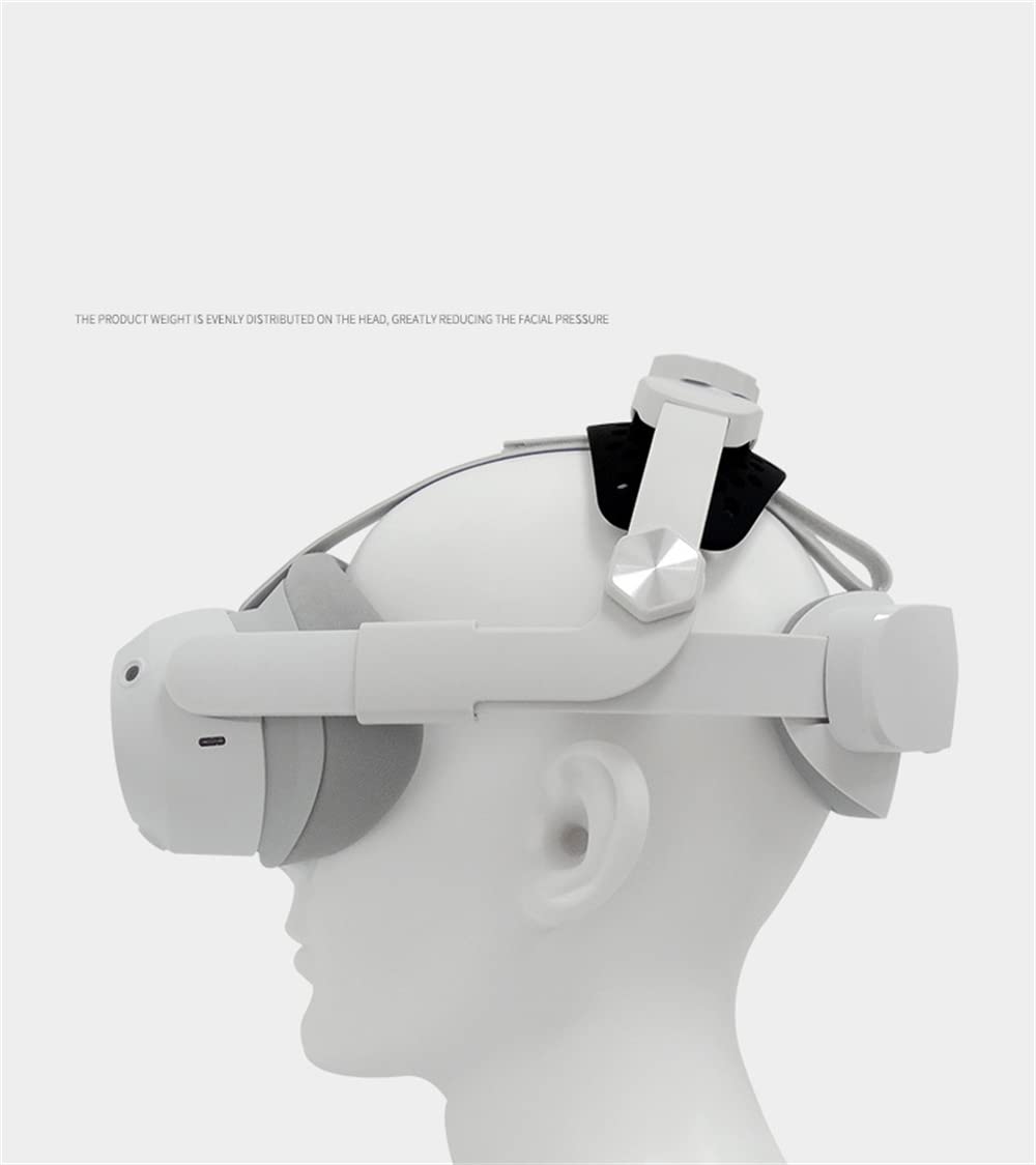 MayHei for Pico 4 Accessories Headband Weight Reduction, Multi-Point Adjustment for Different Size, Comfortable Adjustable Ergonomic Head Brace Accessories