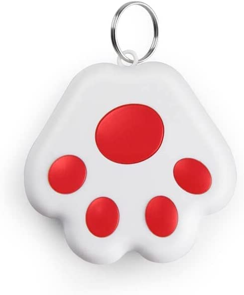 Mini Item Finder, Dog GPS Tracking Device, No Monthly Fee App Locator, 2023 Upgraded Portable Bluetooth Intelligent Anti-Lost Device for Luggages/Kid/Pet Bluetooth Alarms (1Pcs, Red)