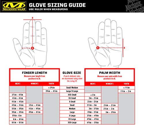 Mechanix Wear: M-Pact Open Cuff Work Gloves (X-Large, Black)