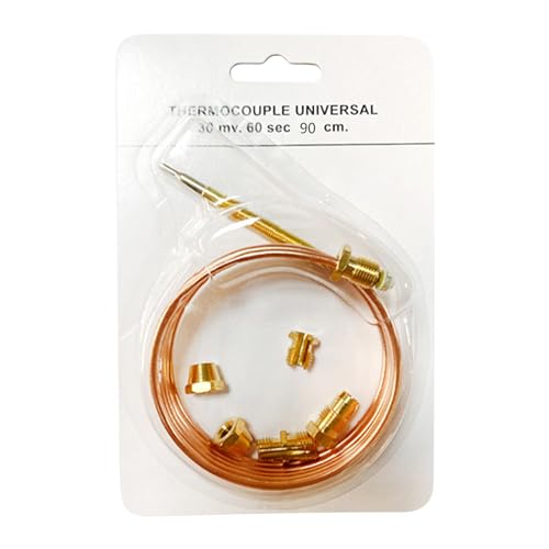 Oven Thermocouple With 5pcs Fixed Part Fireplaces Stove Replacement Temperature Sensors Probe Appliances