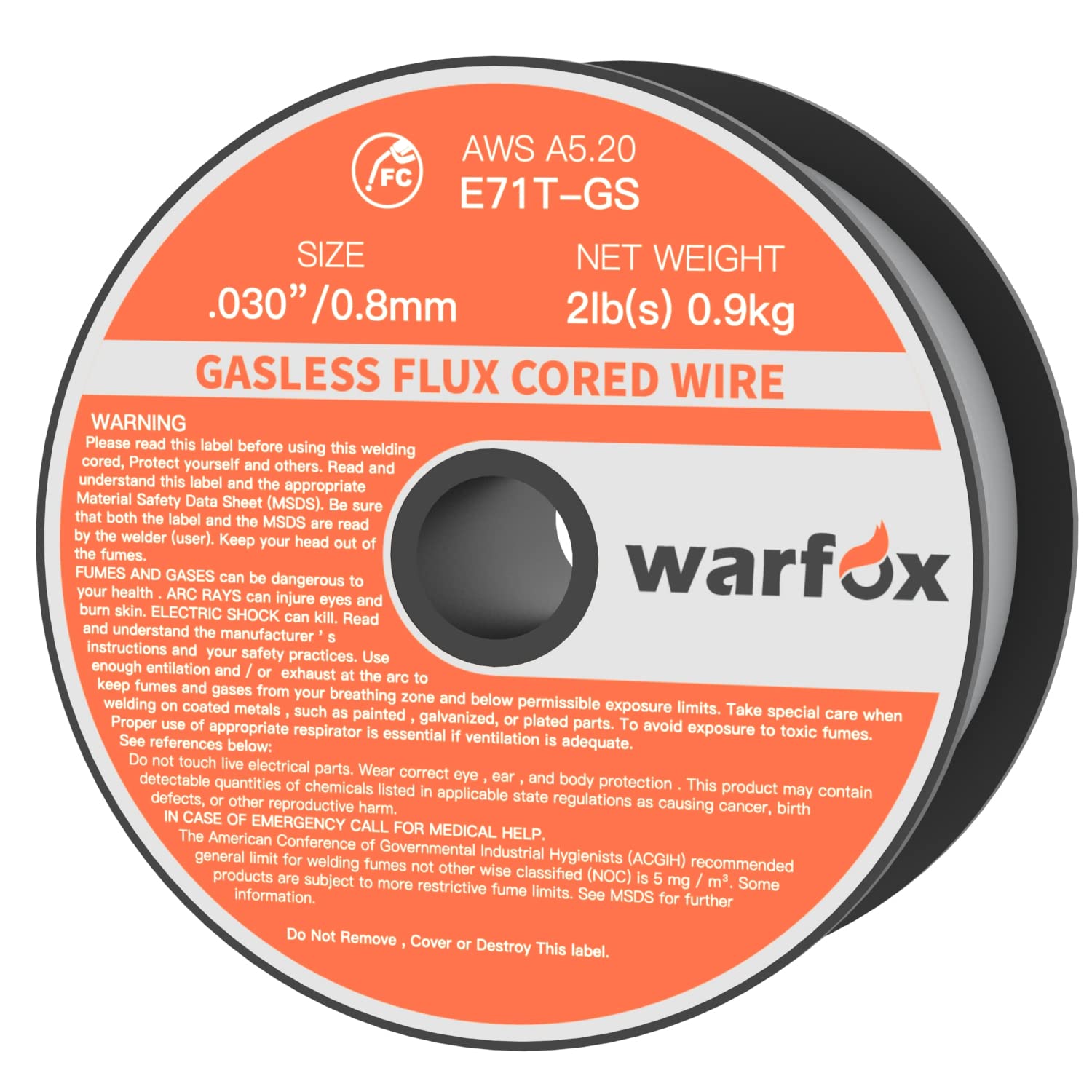Mig Welding Wire, Flux Core Welder Wire, No Gas/Gasless Welding Wire, 0.8mm e71T-gs Welding Carbon Steel Mig Welder Accessories