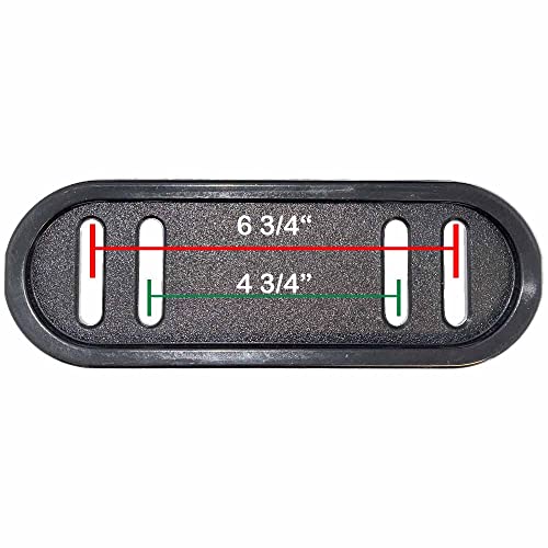 Parts 4 Outdoor 8Pk Deluxe Two-Stage Snow Blower Poly Slide Shoe Kit Replaces MTD 731-05984