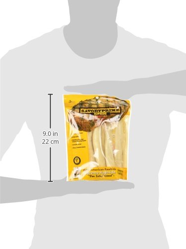 Savory Prime 7-Pack Rolls, Mini, White, All Breed Sizes (49627130)