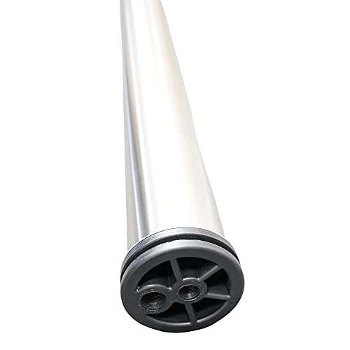 Reverse Osmosis Commercial Stainless Steel Membrane Housing 2.5 x 40 3/8 Feed