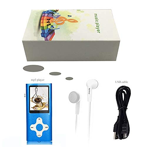 Mp3 Player,Music Player with a 16 GB Memory Card Portable Digital Music Player/Video/Voice Record/FM Radio/E-Book Reader/Photo Viewer/1.8 LCD