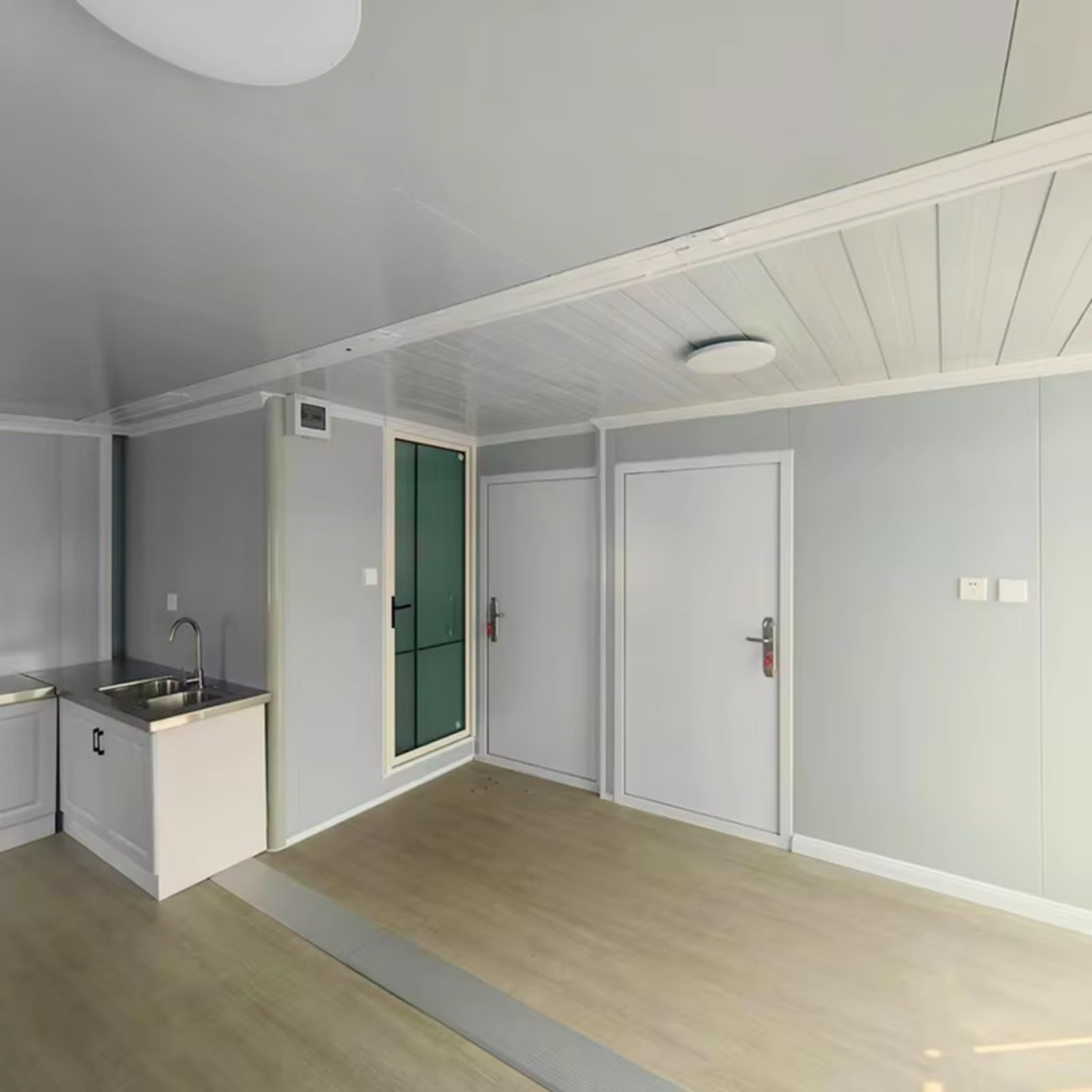 Prefab Expandable Container House Luxury Tiny Prefabricated Villa Two Bedroom with Kitchen Easy Folding 40 Ft 20 Ft