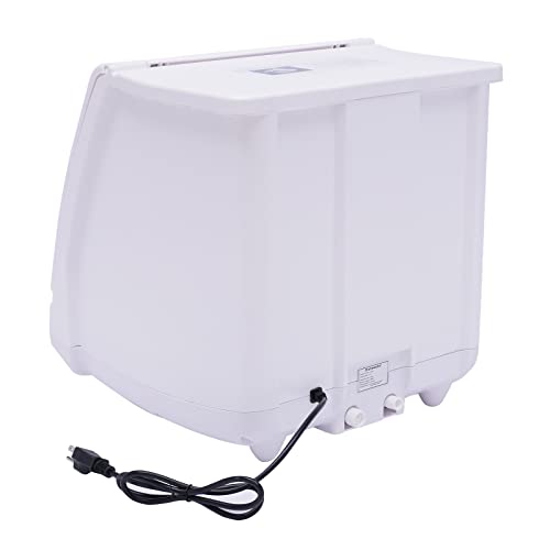Portable Dishwasher Countertop 360° Spray Arms Mini Dishwasher with 5 Washing Programs Display Dishwasher for Apartments & Rvs(1200W)