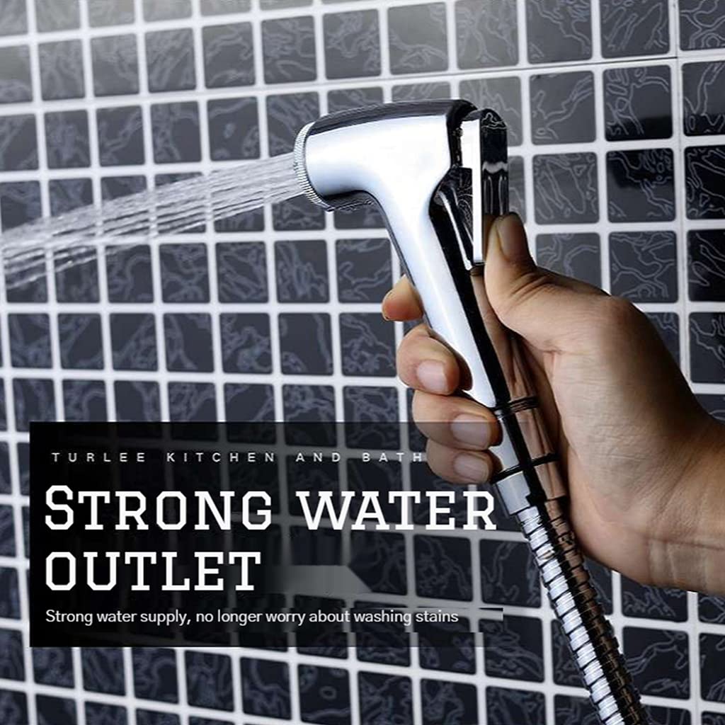 Universal Handheld Bidet Sprayer Set Bathroom Faucet Sprayer Cleaning Sets for Toilet-Adjustable Water Pressure Control Portable Bidet Sprayer for Toilet