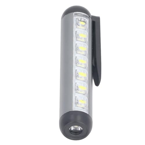 Qcwwy LED Penlight Aluminum Alloy Portable USB Rechargeable Dual Beam Penlight for Medical Professionals, Nurses - Pocket Handheld Light