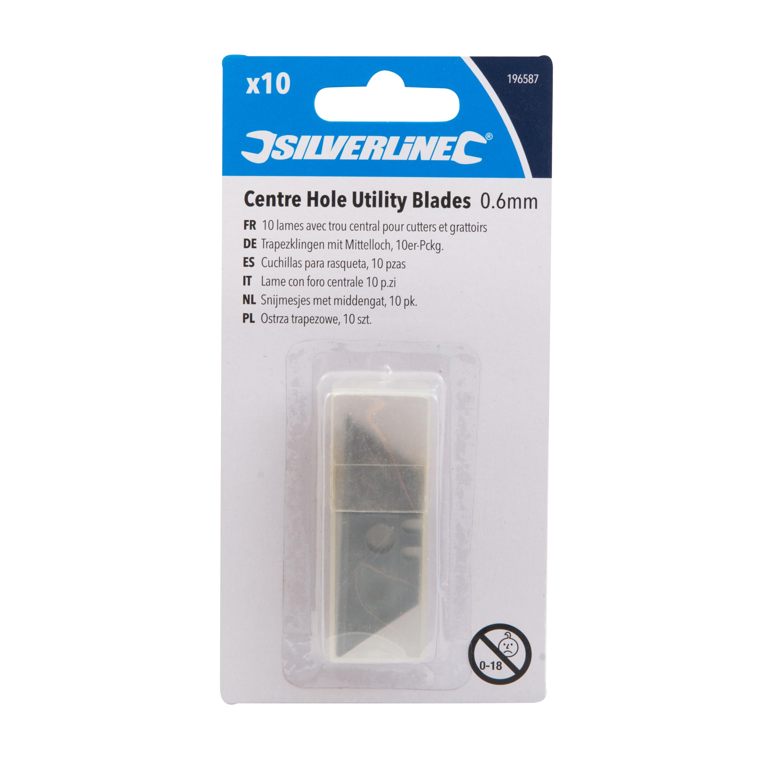 Silverline Scraper Blades 10pk
