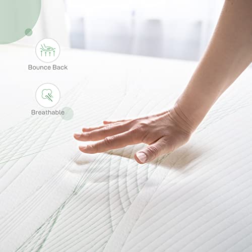 Novilla Queen Size Mattress, 12-Inch Gel Memory Foam Mattress for Cool Sleep, Pressure Relieving, Matrress-in-a-Box, CertiPUR-US Certified, Medium Plush