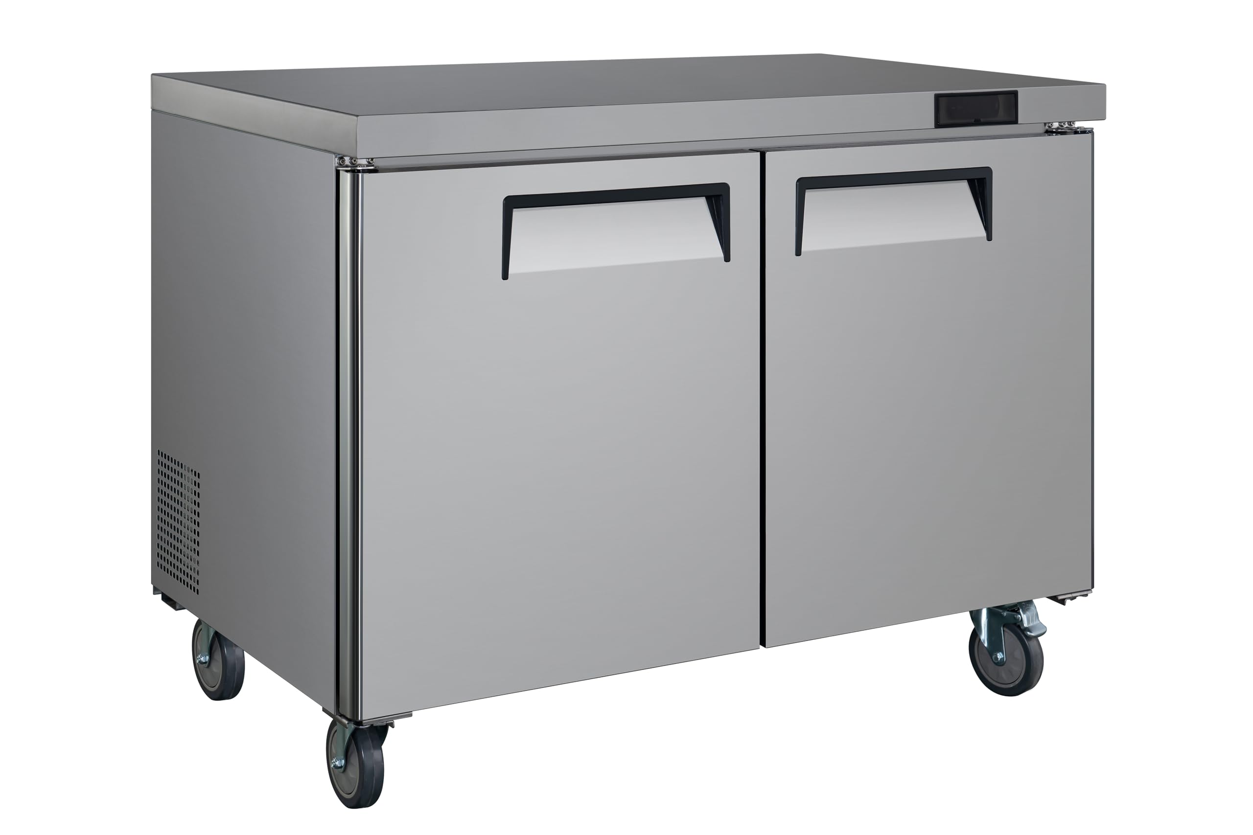 Quantum Commercial Grade Undercounter Refrigerator | Stainless Steel | 2 Door | 48.2β W x 30β D x 37.3β H