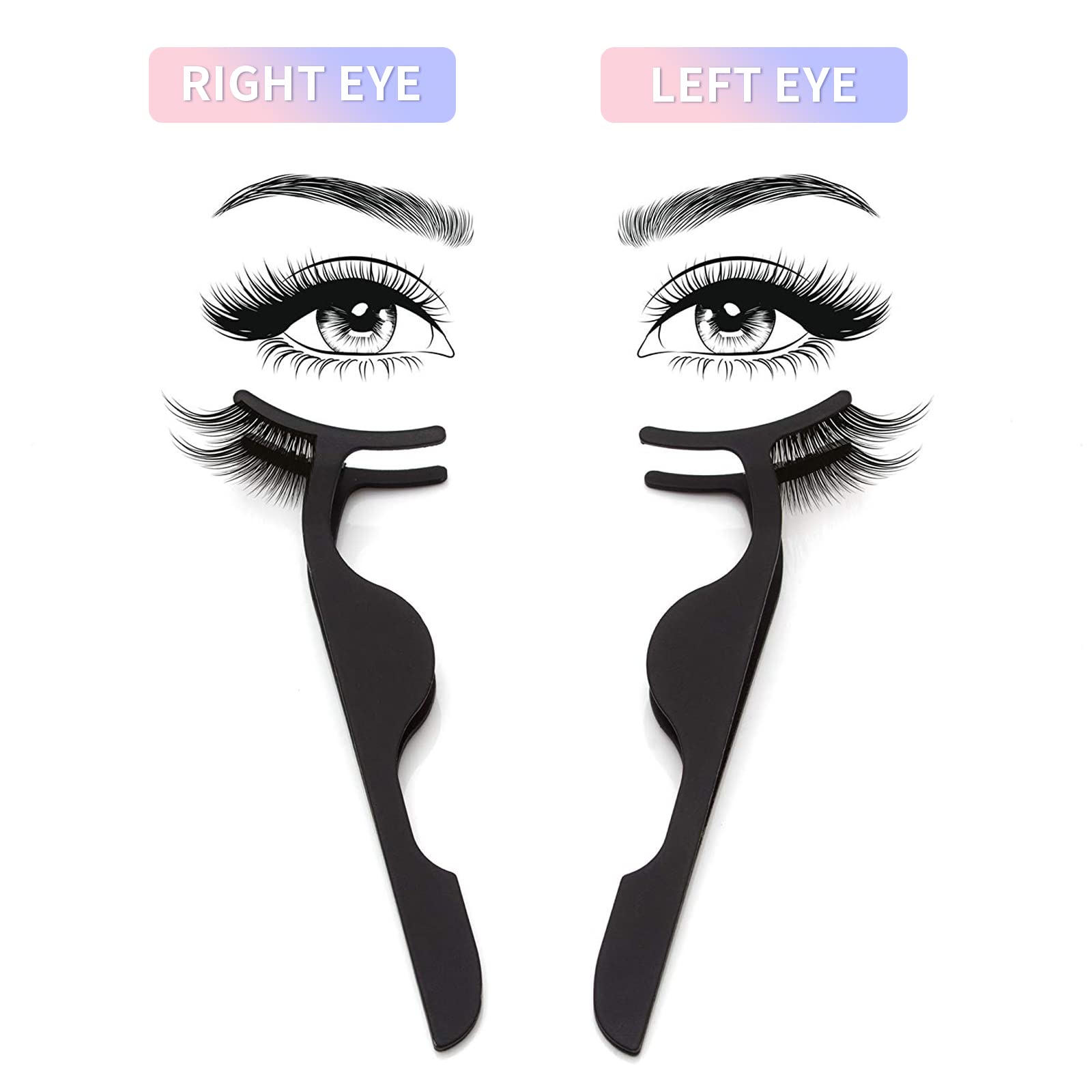 No Glue Magnetic Eyelashes, Magnetic Lashes Natural Look, 0.2mm Ultra Thin Magnet Lightweight & Easy to Wear Reusable Lashes Extensions