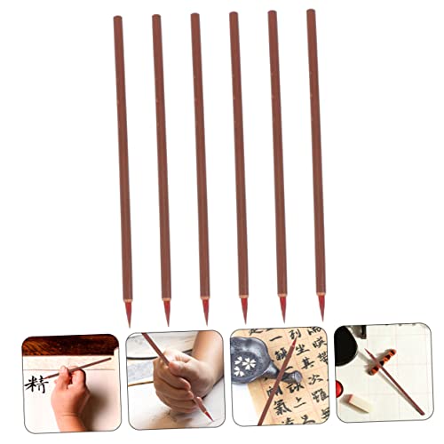STOBOK 24 Pcs Writing Brush Miniature Painting Brushes Tiny Paint Brushes Professional Paint Brushes Paint Brush Set Calligraphy Kits for Beginners Coloring Painting Brushes Major Ink