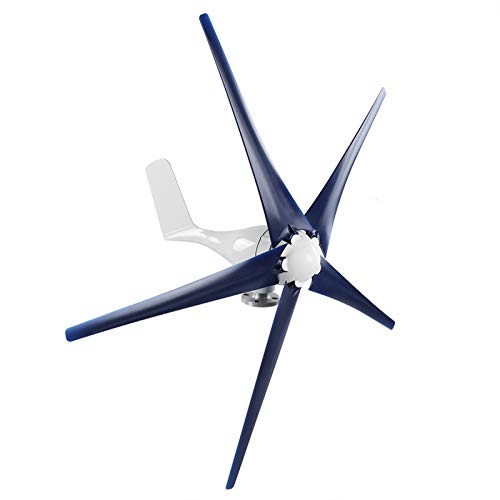 Low Vibration Wind Turbines Kit Small Wind Generator for Charging Boats for Marine Home Charging(blue, 48V)
