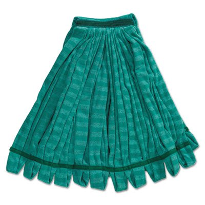 Rubbermaid Commercial Tube Mop, Microfiber, Green, Medium, 5-in Green Headband