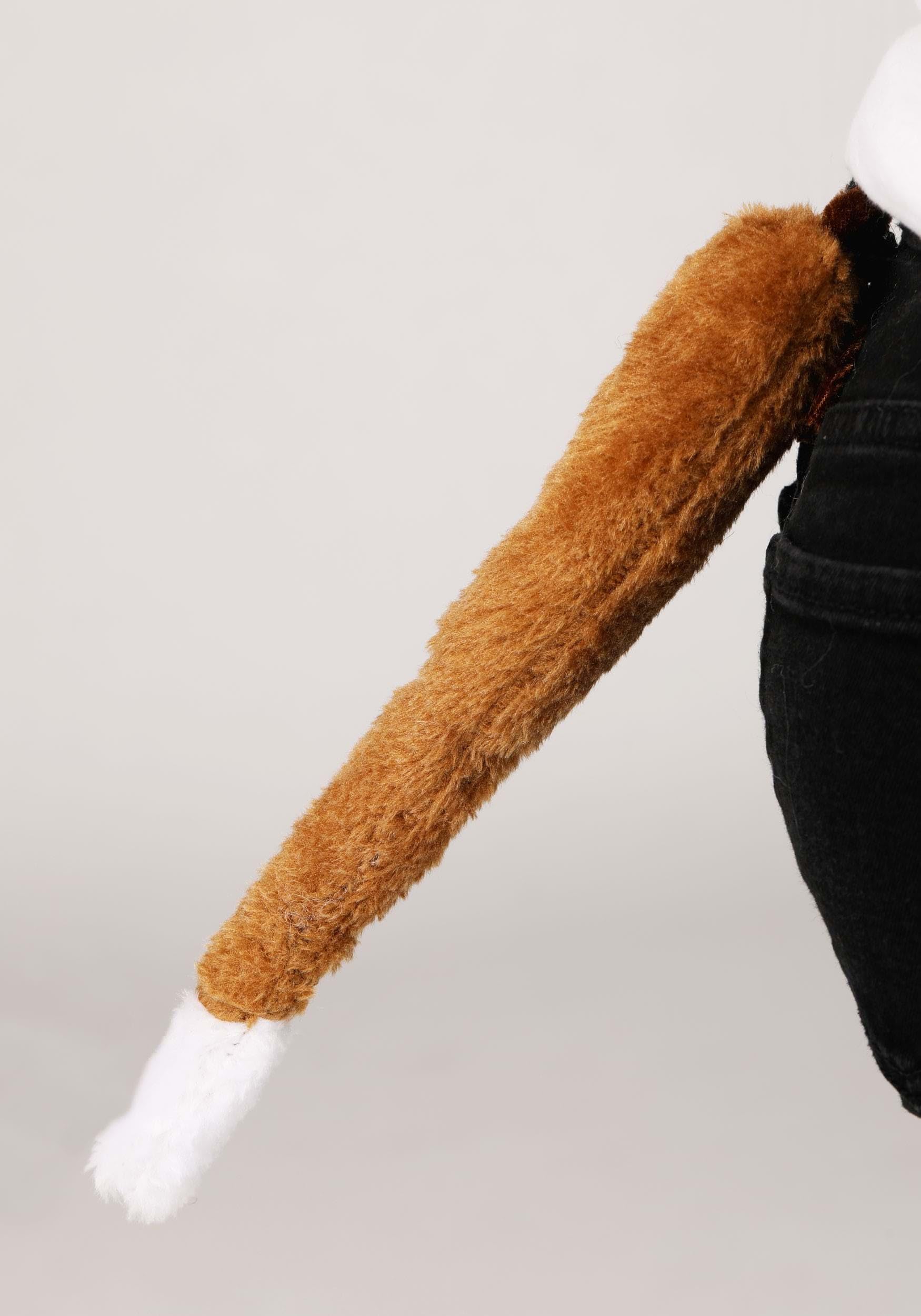 Puppy Dog Ears and Tail Costume Accessory Kit - Plush Ears and Faux Fur Tail, One Size Fits Most Brown